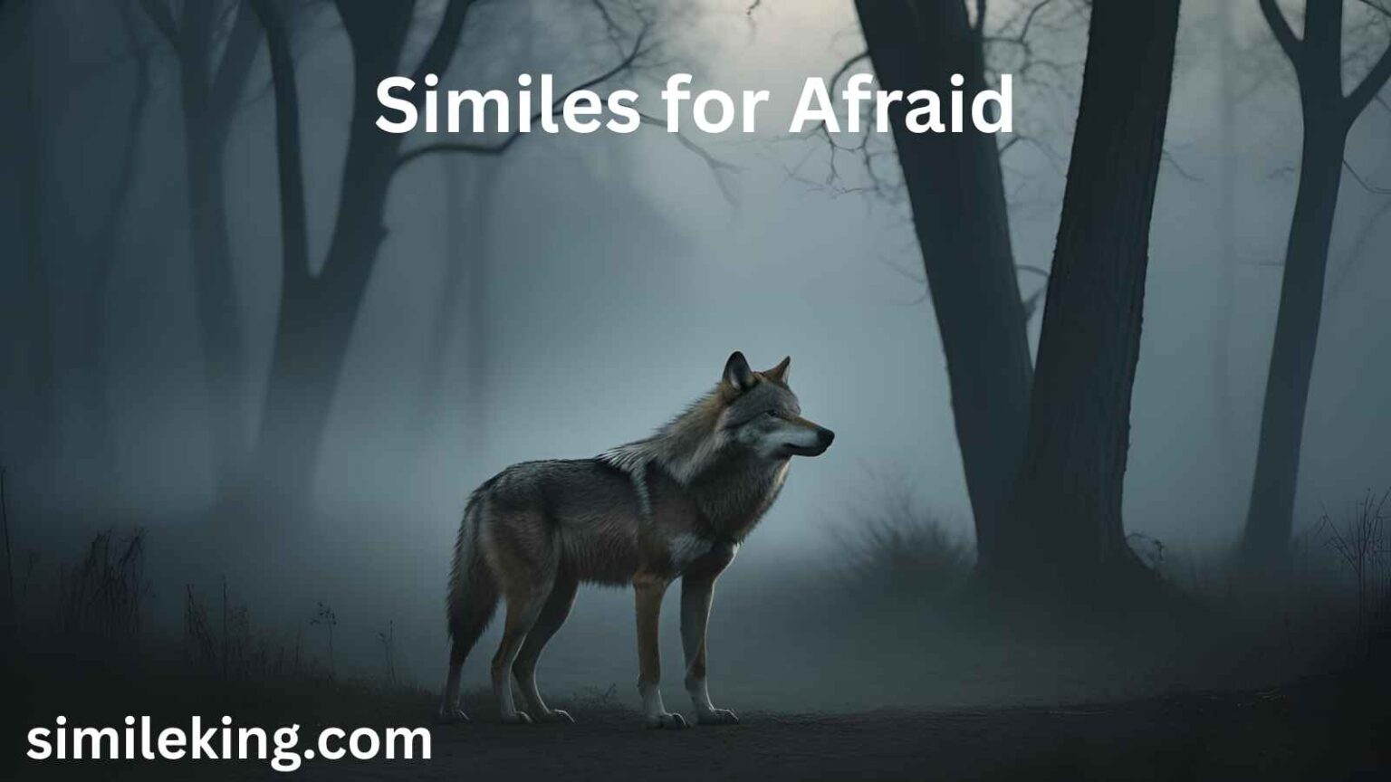 10 Similes for Afraid: Examples of Similes in Poems for Kids, and ...