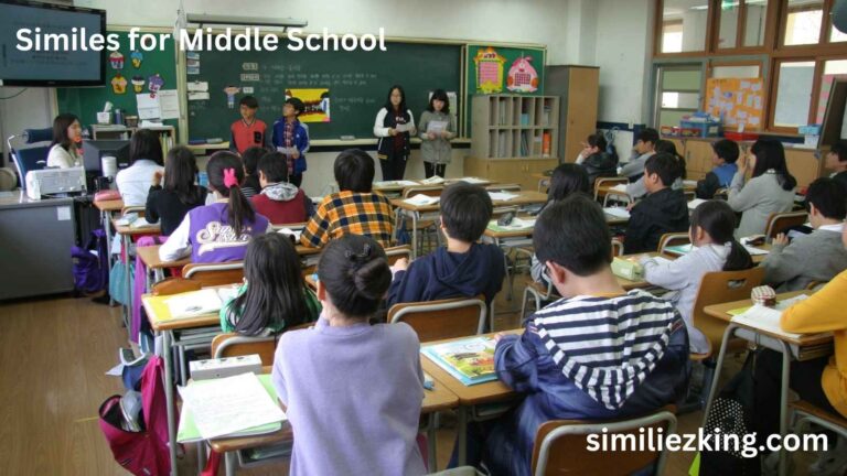 20+ Similes for Middle School: A Guide for All Contexts